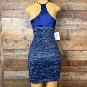 Nicole Miller | Dresses | Nicole Miller Collection Blue Sleeveless ...